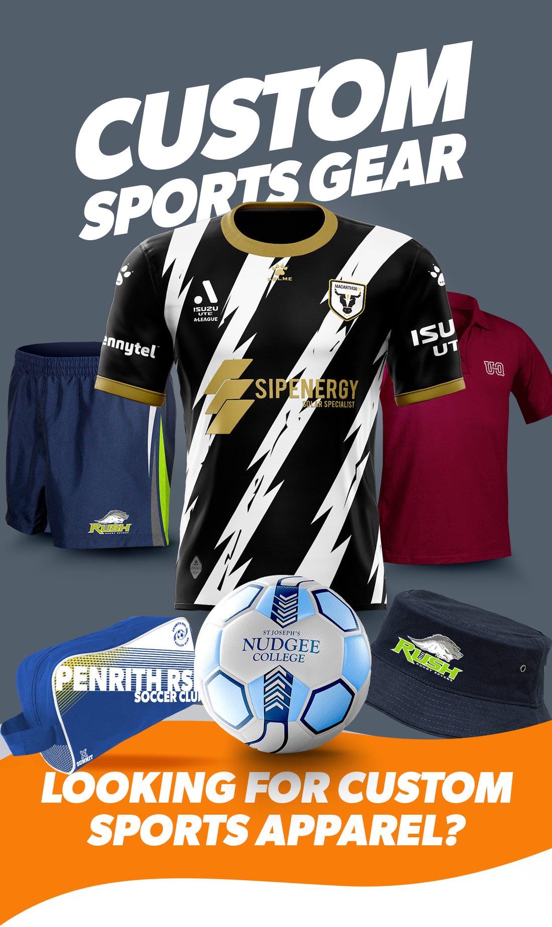 Custom Sporting Equipment | Your Personalised Sports Store – SUMMITSPORT