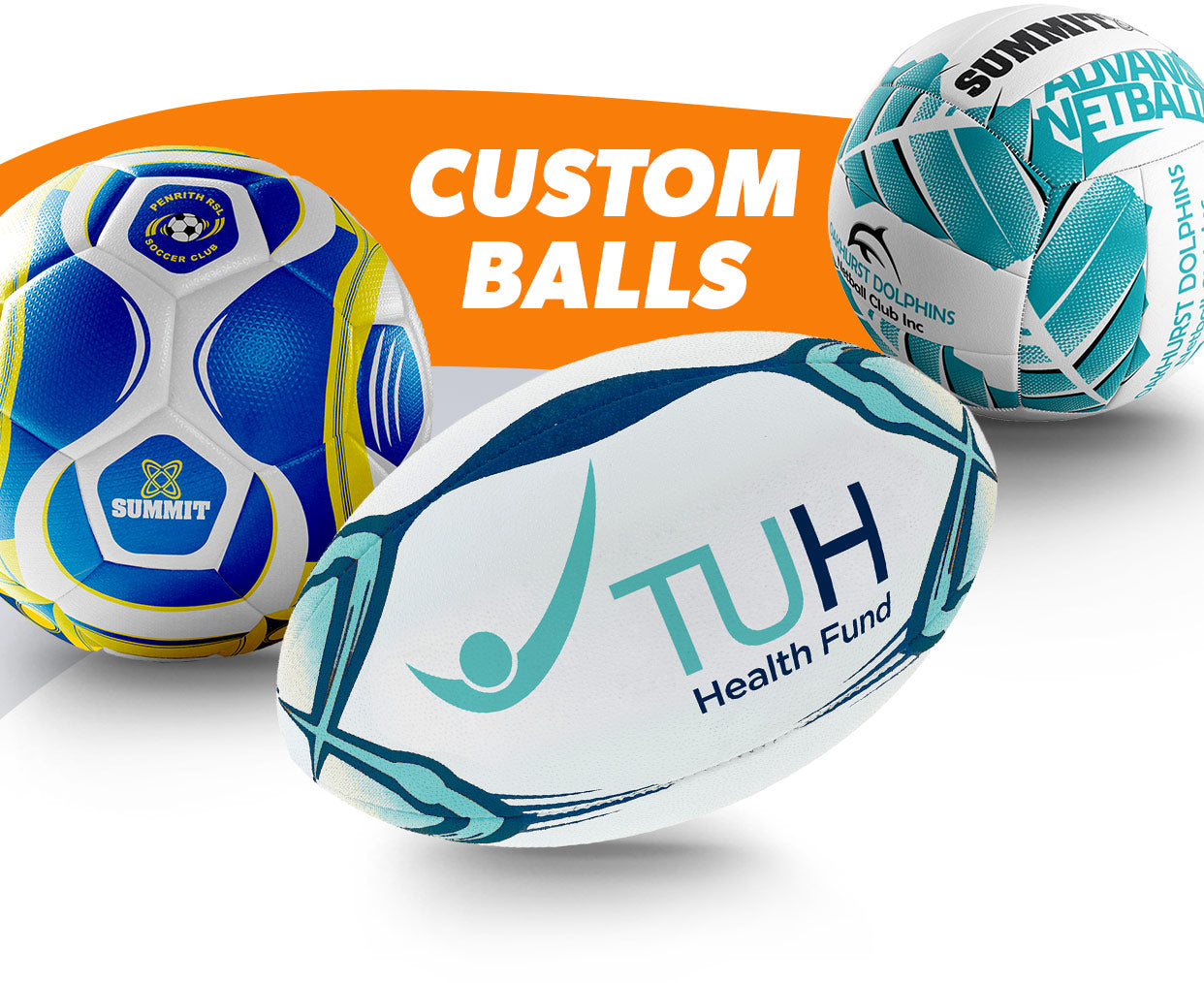 Custom Sporting Equipment | Your Personalised Sports Store – SUMMITSPORT