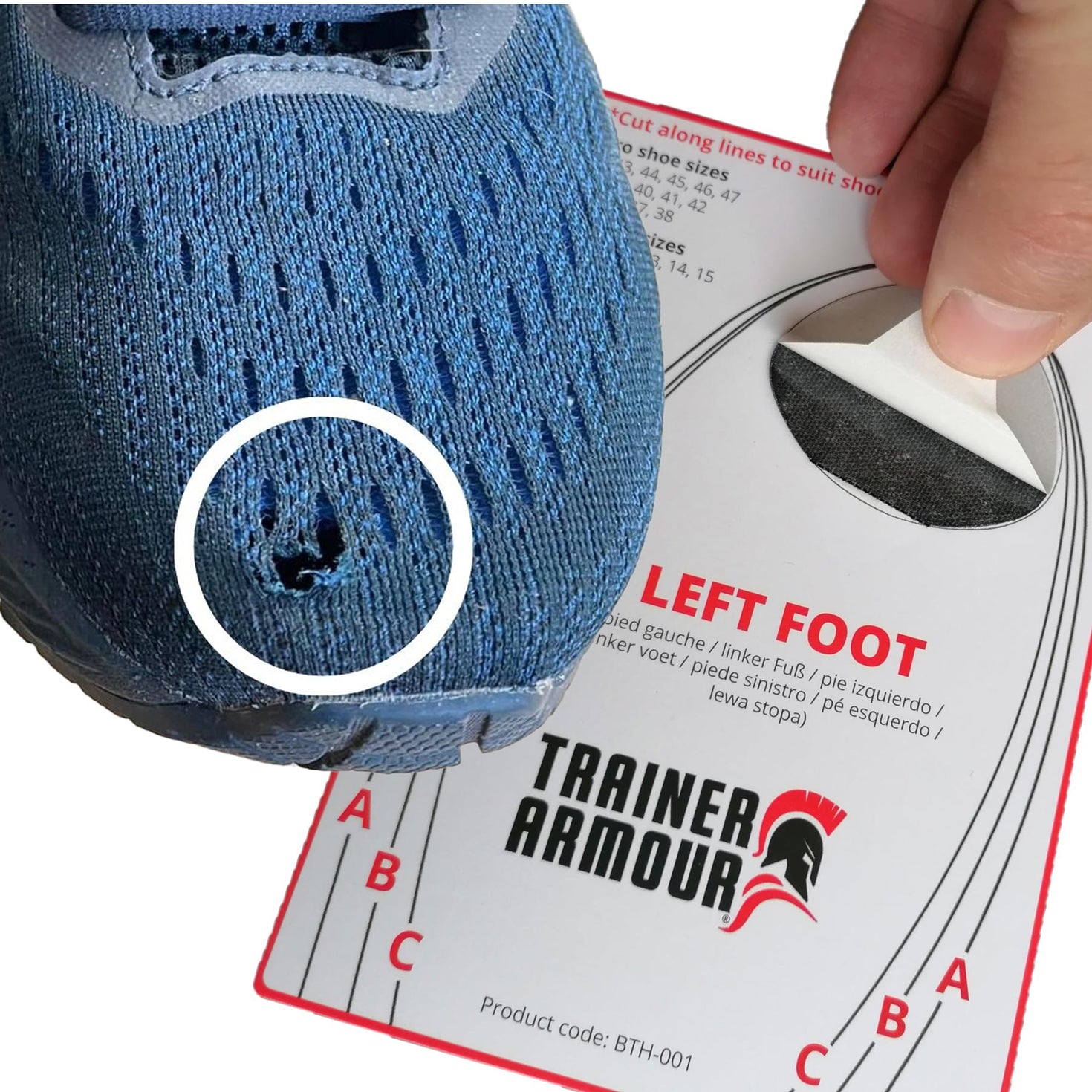 Big Toe Hole Preventer by TRAINER ARMOUR – SUMMITSPORT