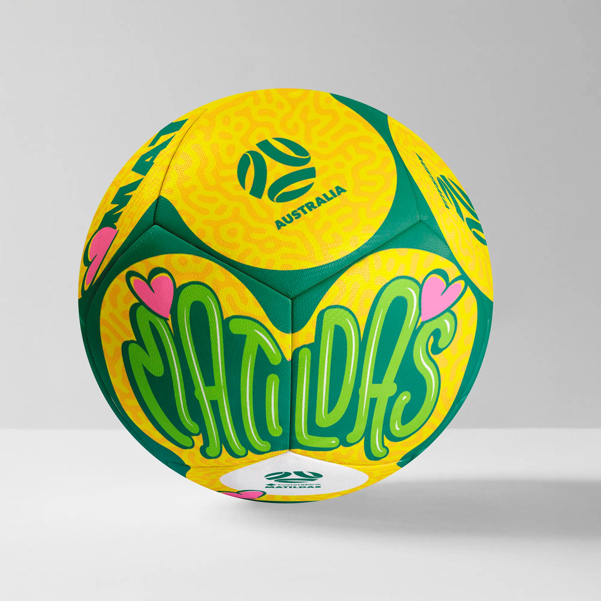 MATILDAS Love Soccer Ball | Football Australia Endorsed