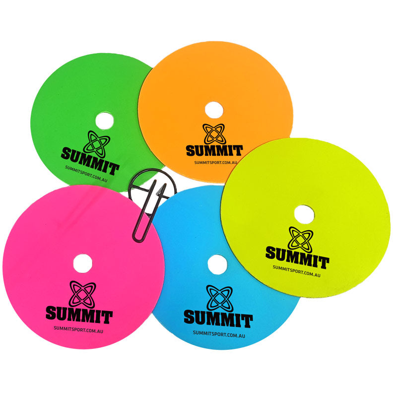 SUMMIT Flat Agility Markers 50 Pack – SUMMITSPORT